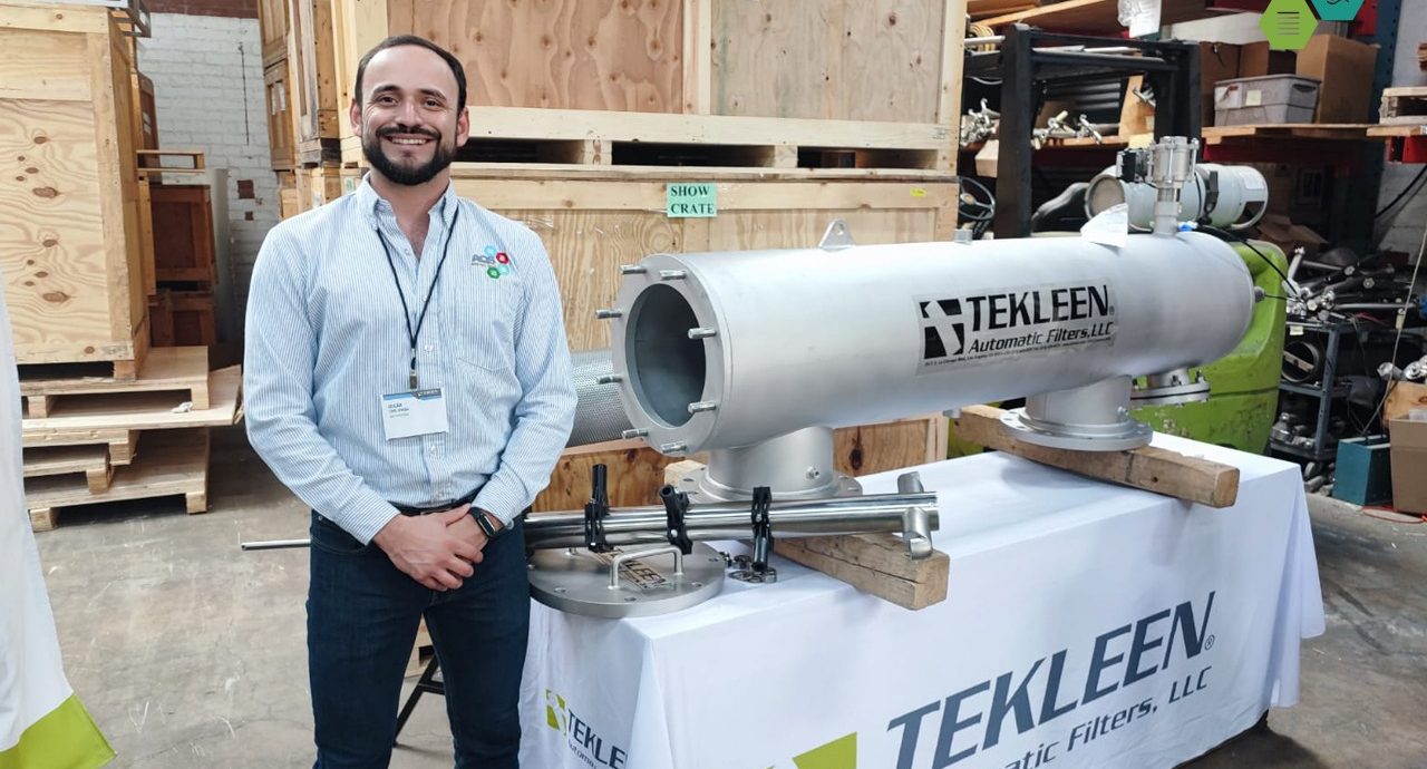 Caso de éxito Tekleen: Sistema de filtración de agua autolimpiable en
